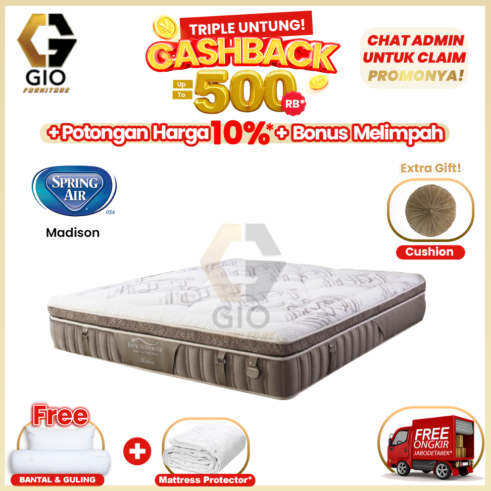 Jual Kasur Spring Air Madison / Spring Air Springbed Madison (Hanya ...