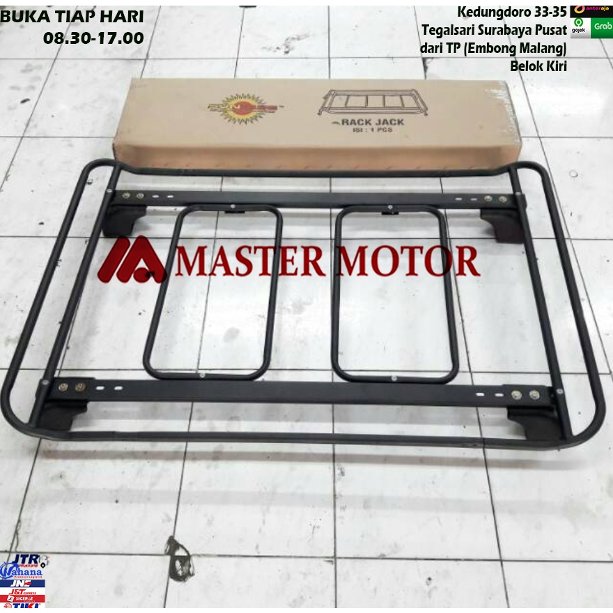 Jual Roof Rack Jack Atap Mobil Kaki 4 - Sunrise Roofrack Rak Atas Mobil ...