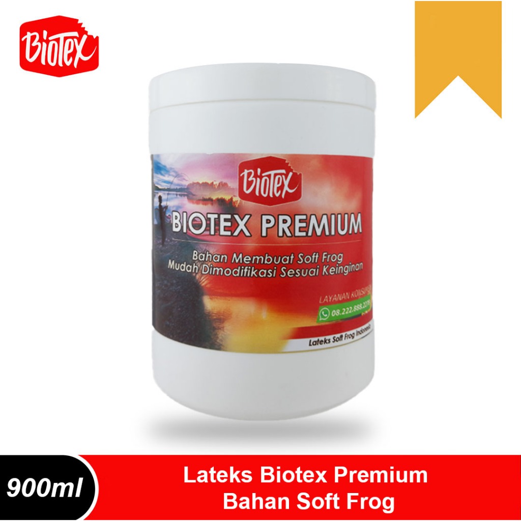 Jual Biotex Premium Bahan Pembuatan Soft Frog 900 Ml | Shopee Indonesia