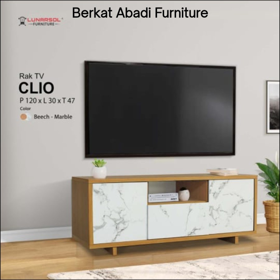 Jual Meja TV Minimalis / Buffet TV / Rak TV / Rak Audio Clio | Shopee ...