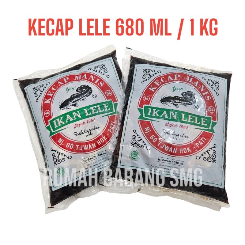 Jual Kecap Manis Cap Ikan Lele 680ml / 1 kg | Shopee Indonesia