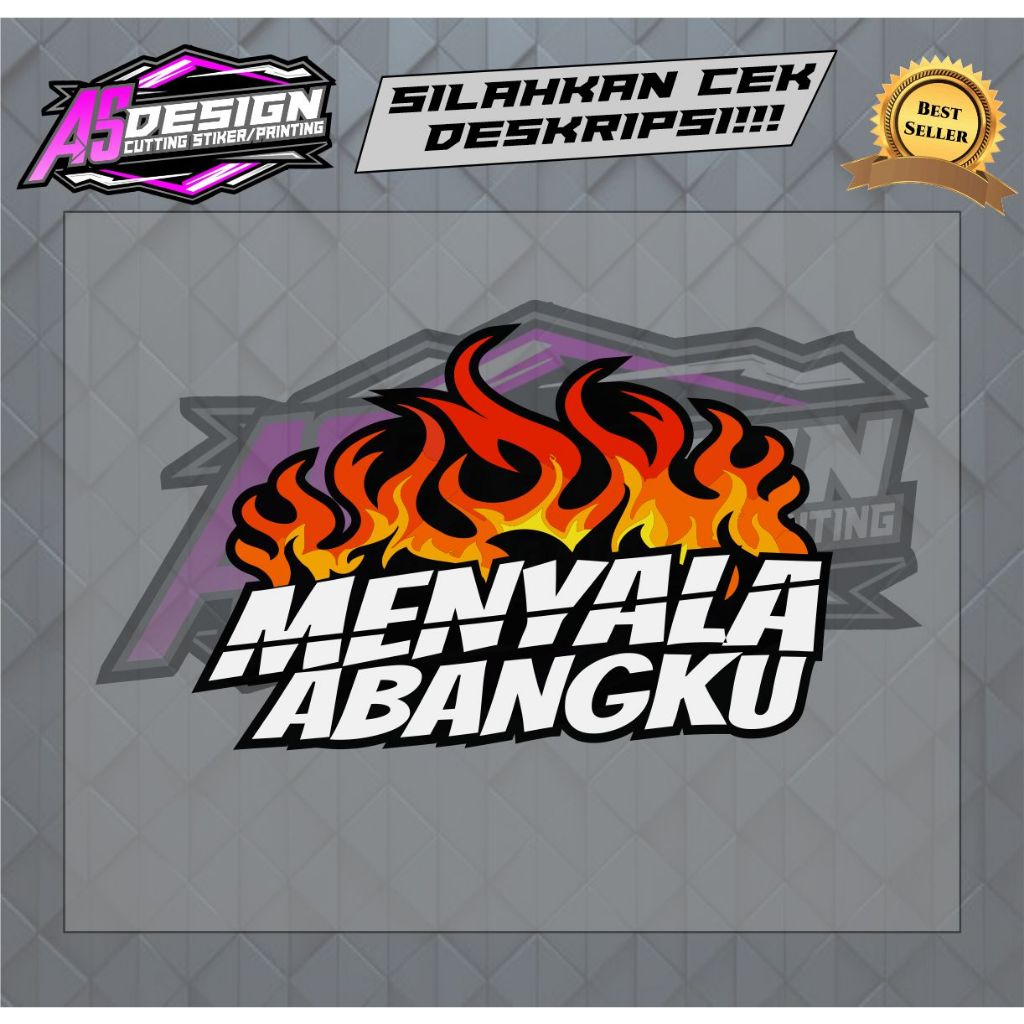 Jual STIKER HOLOGRAM MENYALA ABANGKU STIKER PRINCUT HOLOGRAM VIRAL ...