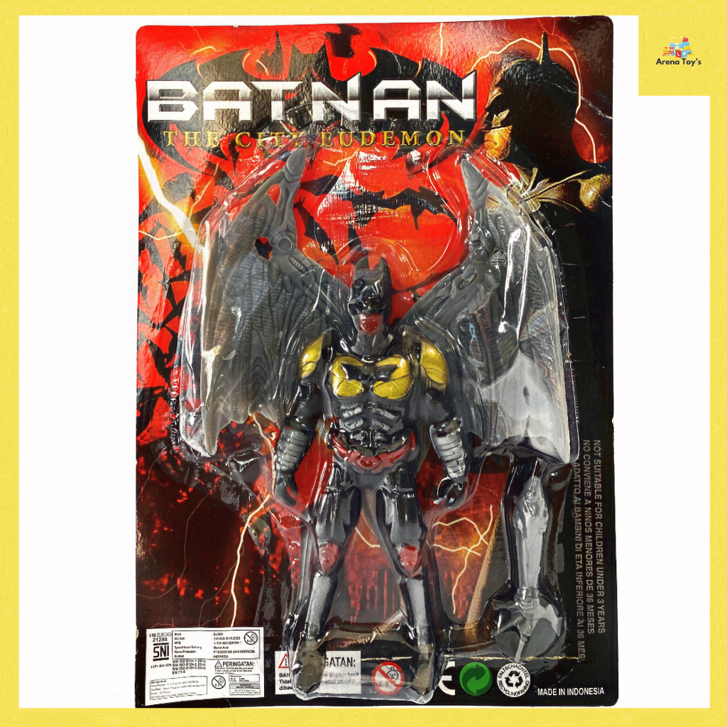 Jual Mainan Anak Batman The City Eudemon Figure Superheroes Ada Sayap ...