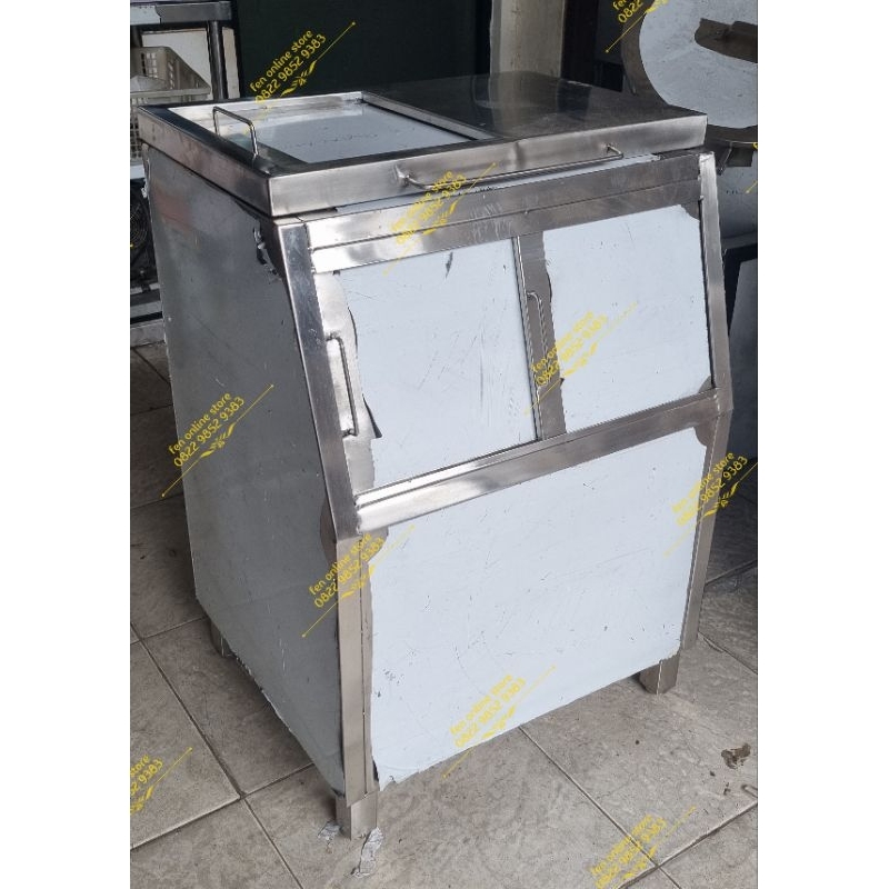 Jual Tempat Ice Batu/Ice bin Standing Stainless Steel | Shopee Indonesia