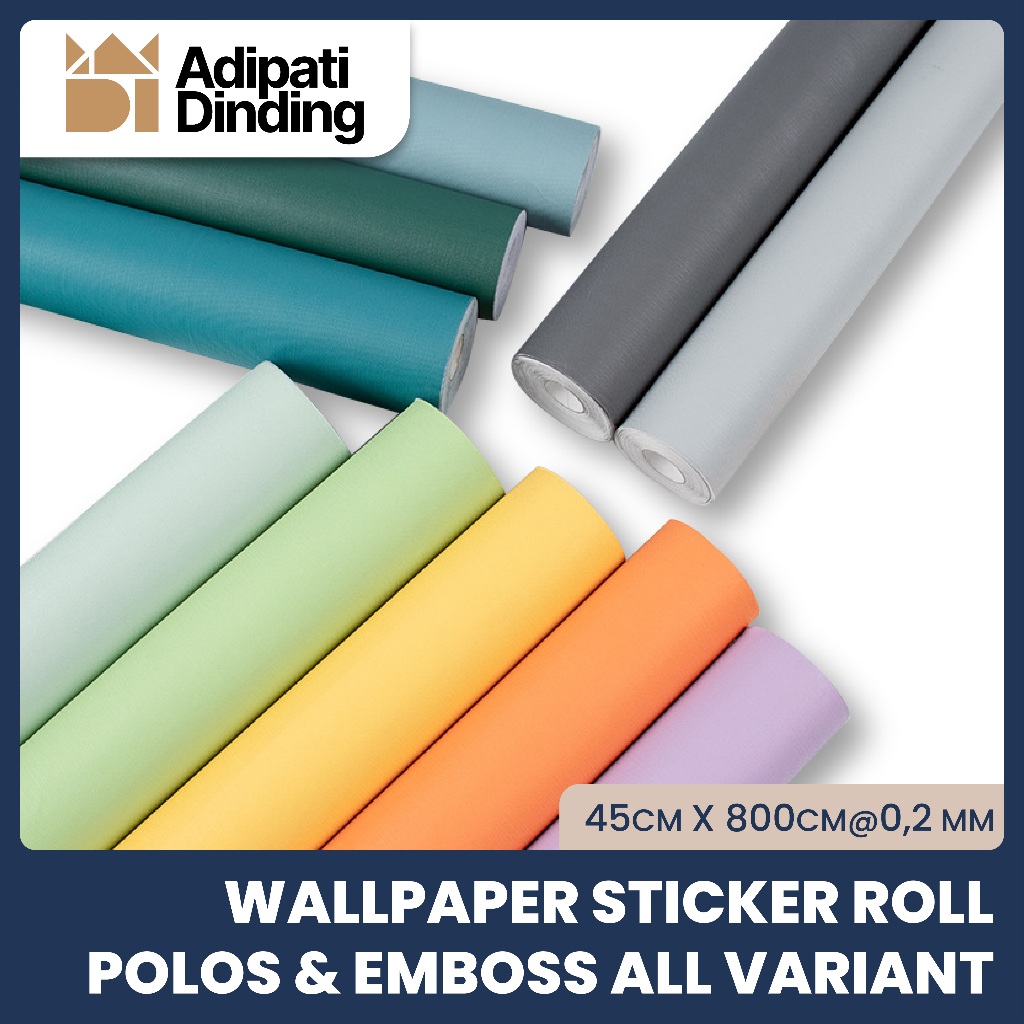 Jual WALLPAPER STUDIO DINDING MOTIF POLOS DAN MOTIF EMBOSS 3D TIMBUL ...