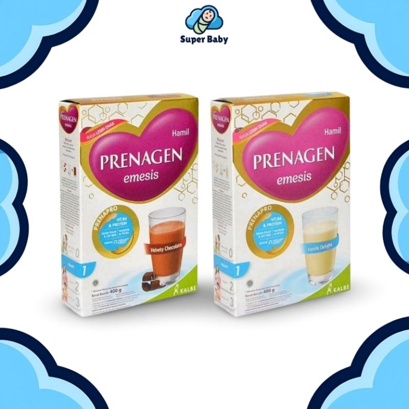 Jual SUSU IBU HAMIL PRENAGEN EMESIS COKELAT VANILLA 360gr | Shopee ...