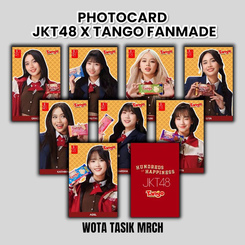 Jual PHOTOCARD PC JKT48 X TANGO FANMADE UNOFF TERMURAH TERBARU GLOSSY ...