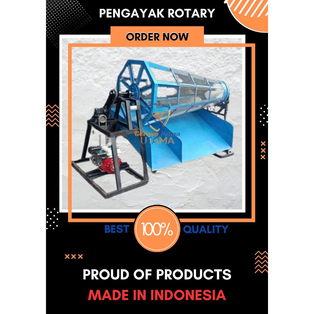 Jual Mesin Pengayak Ayakan sortasi penyaring kompos pasir bijian dll ...