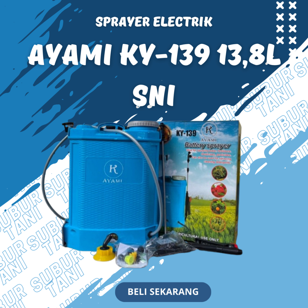 Jual sprayer elektrik tanaman pertanian original ayami ky-139 13,8L | Shopee Indonesia