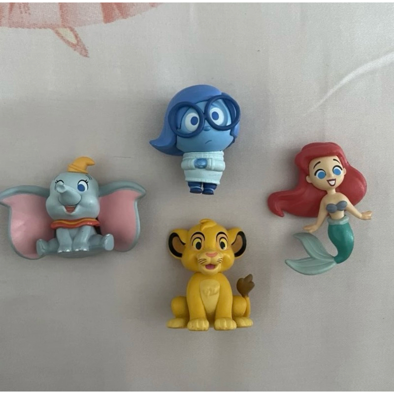 Jual JUAL DISNEY PIXAR ORI DUMBO, SADNESS, LION KING & ARIEL (RARE ...