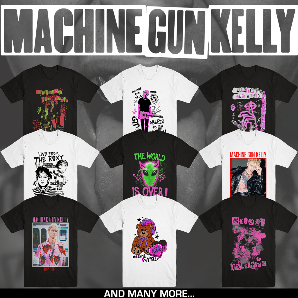 Jual MACHINE GUN KELLY - MGK | T-SHIRT MUSIC | RAPPER HIP-HOP ...