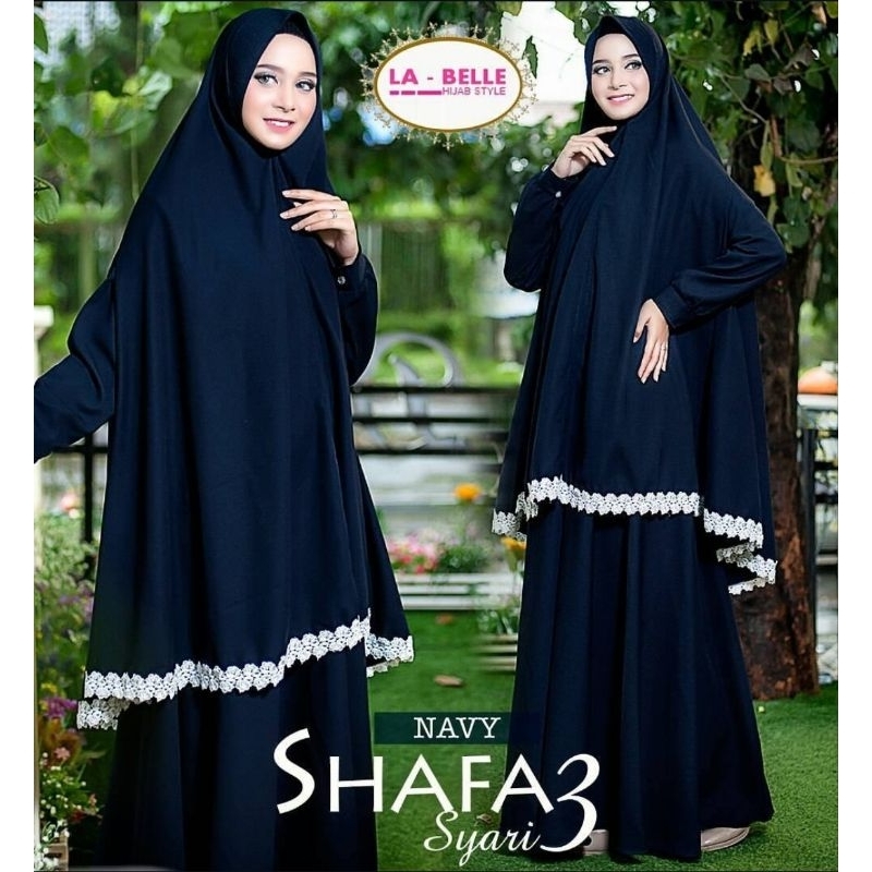 Jual Baju Syar'i premium 1 set (Khimar) | Shopee Indonesia