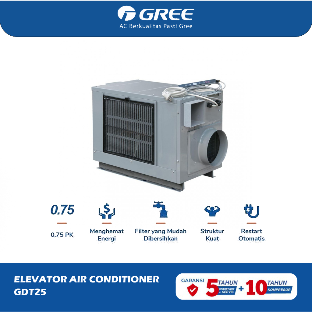 Jual GREE ELEVATOR AIR CONDITIONER - ELEVATOR AC - GDT25 | Shopee Indonesia