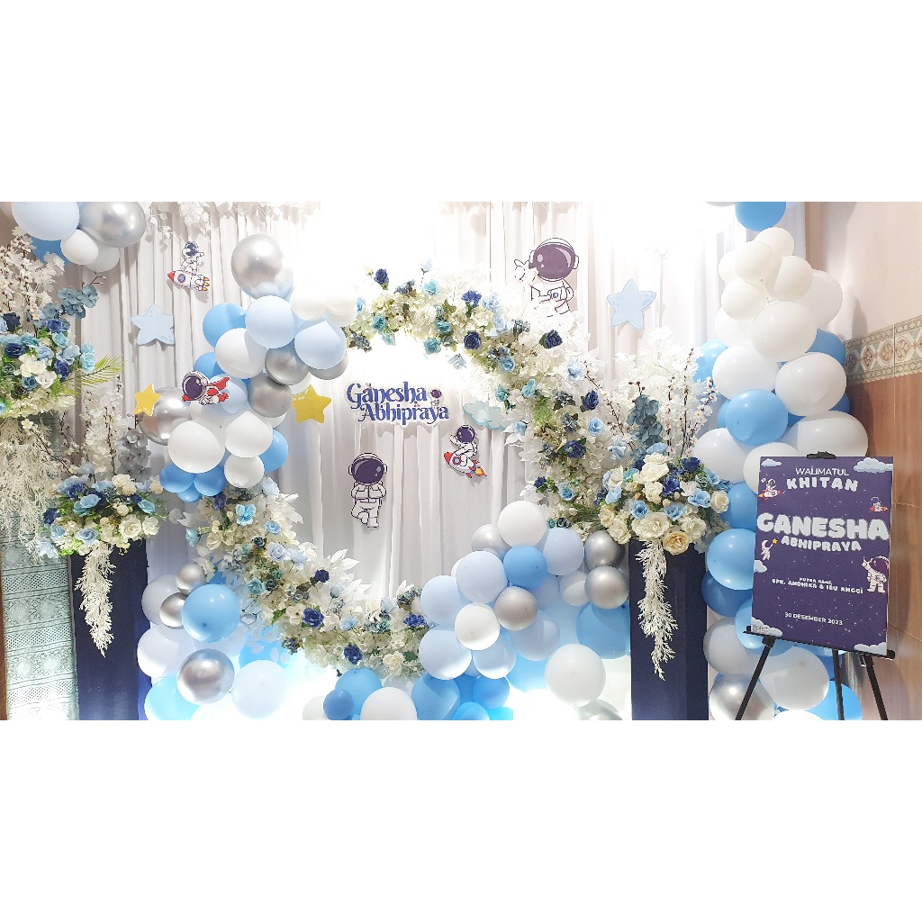 Jual (Shine Decor - Khitanan) Backdrop Dekorasi Khitan Khitanan ...