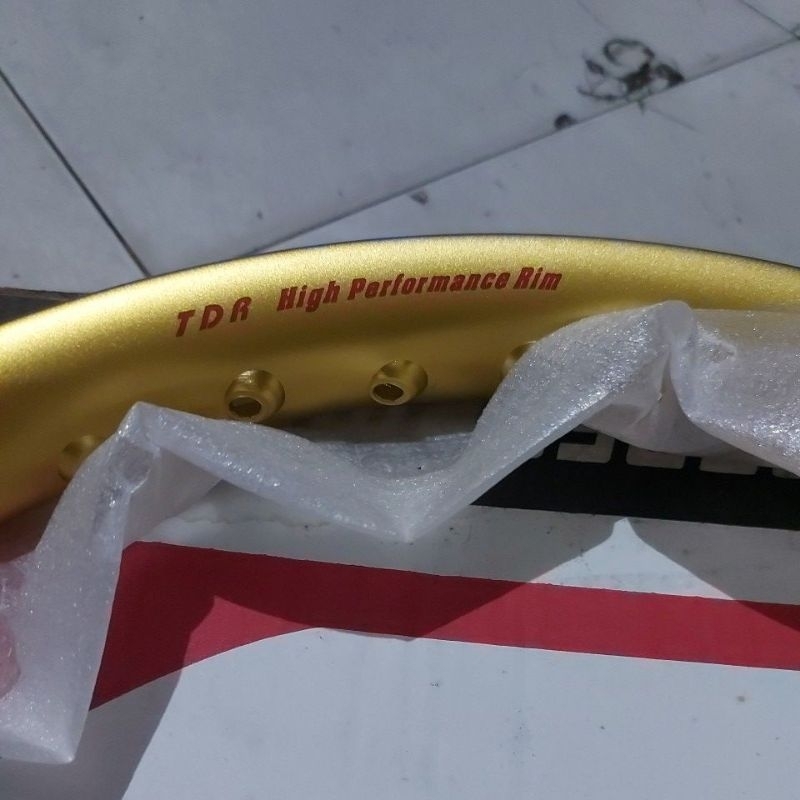 Jual velg tdr 140 ring 17 gold U shape velg 140 ring 17 tdr | Shopee ...
