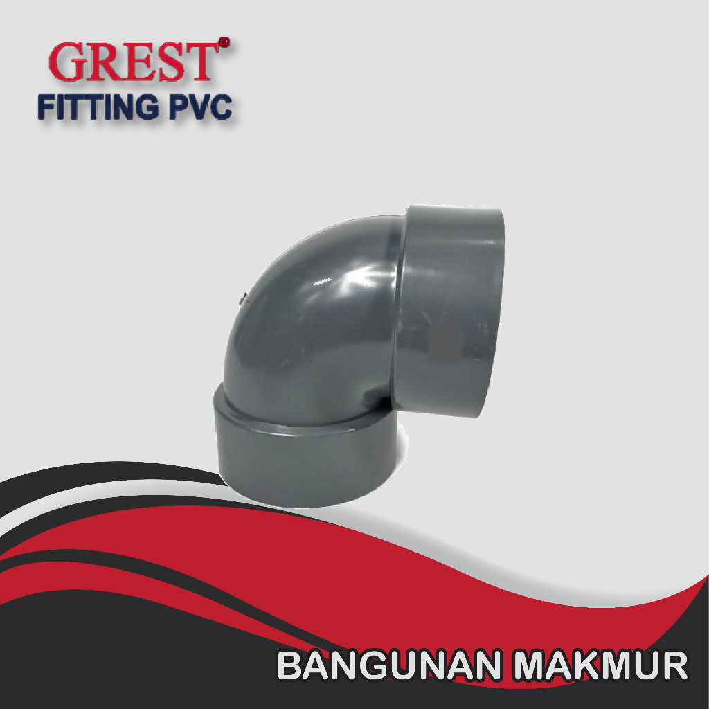 Jual GREST Keni 3 in PVC / Knee 3" Elbow 3" L | Shopee Indonesia