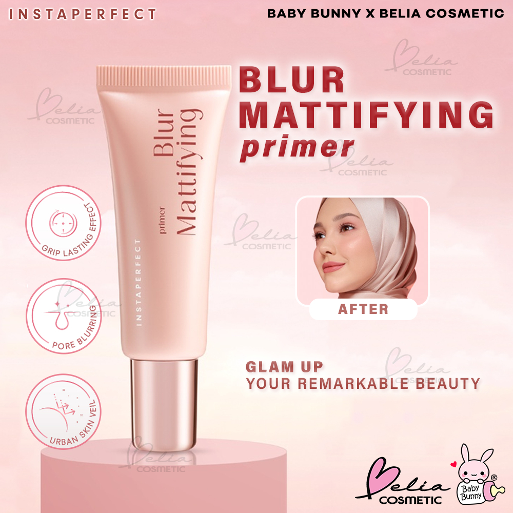 Jual BELIA INSTAPERFECT Blur Mattifying Primer 20 ml | Pore Blurring, Grip Lasting Effect ...