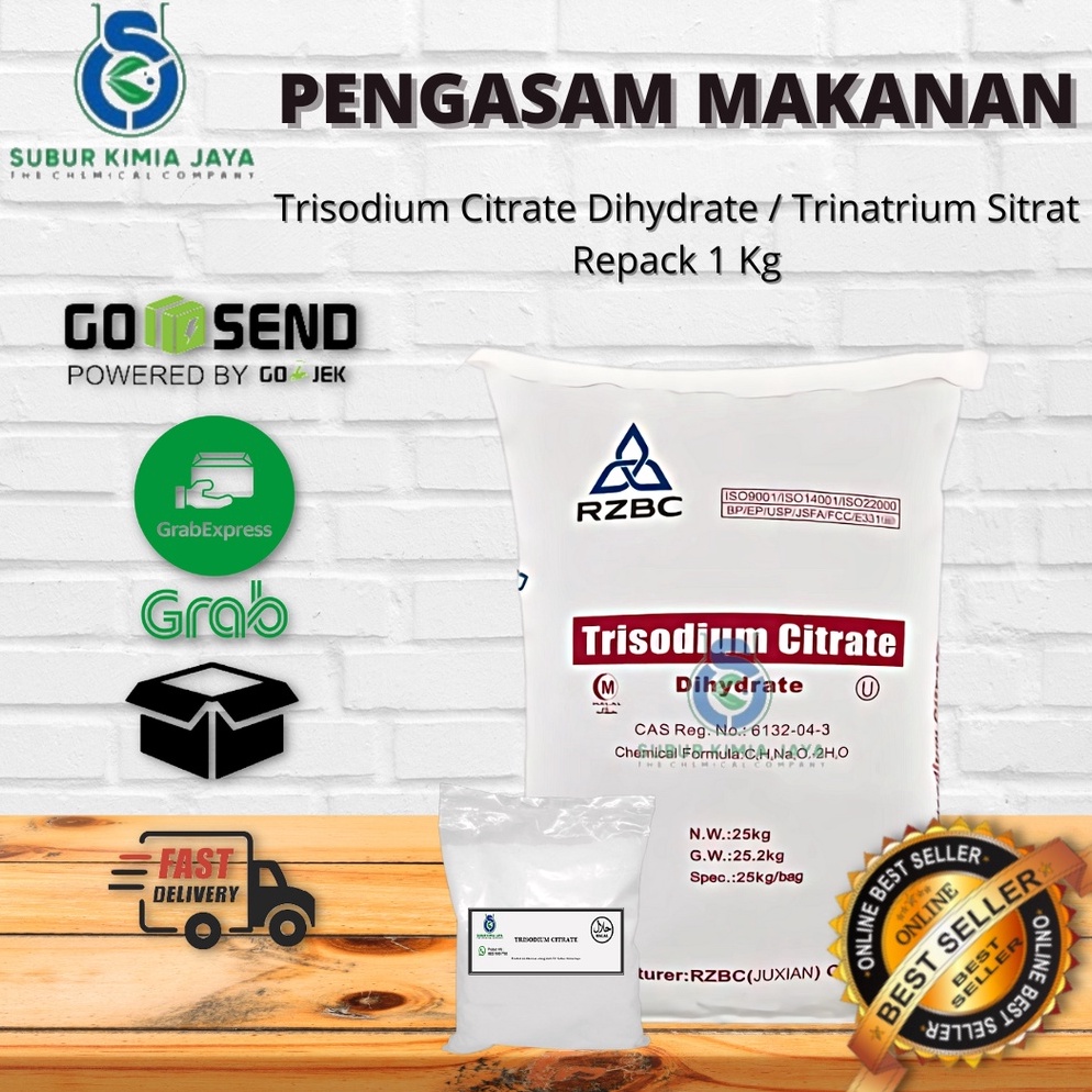 Jual RRV962 Trisodium Tri Sodium Citrate Fine Gran Ex RZBC 1 Kg ...