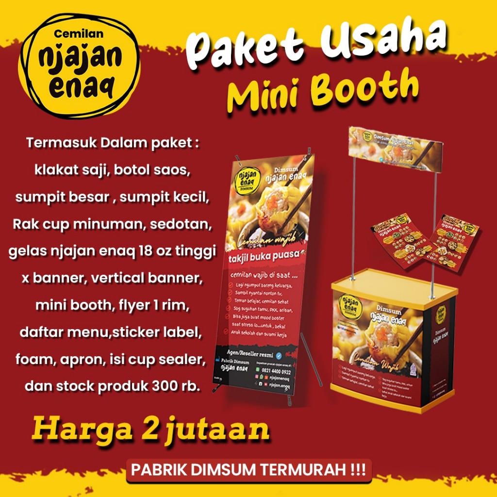 Jual Booth Paket Usaha "Mini Booth" | Shopee Indonesia