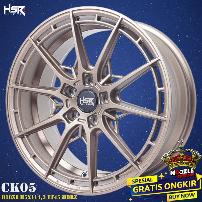 Jual Velg Mobil Xpander Terios Rush Ring 18 Lubang 5 PCD 114 Pelek Racing R18 Type CK05 | Shopee ...