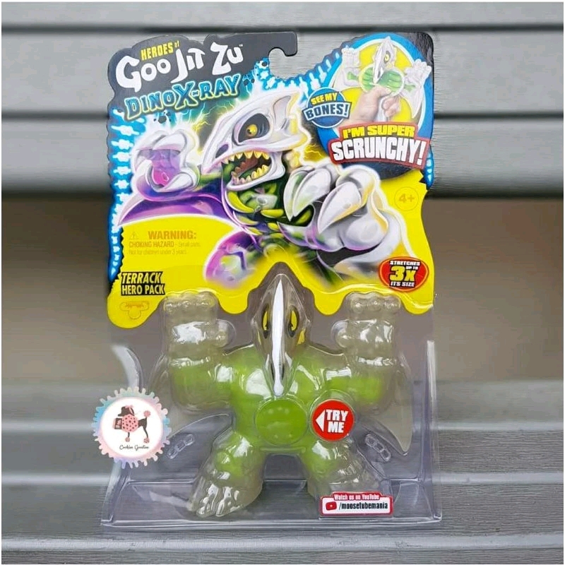 Jual Goo Jit Zu Dino X Ray Hero Pack - Terrack | Shopee Indonesia