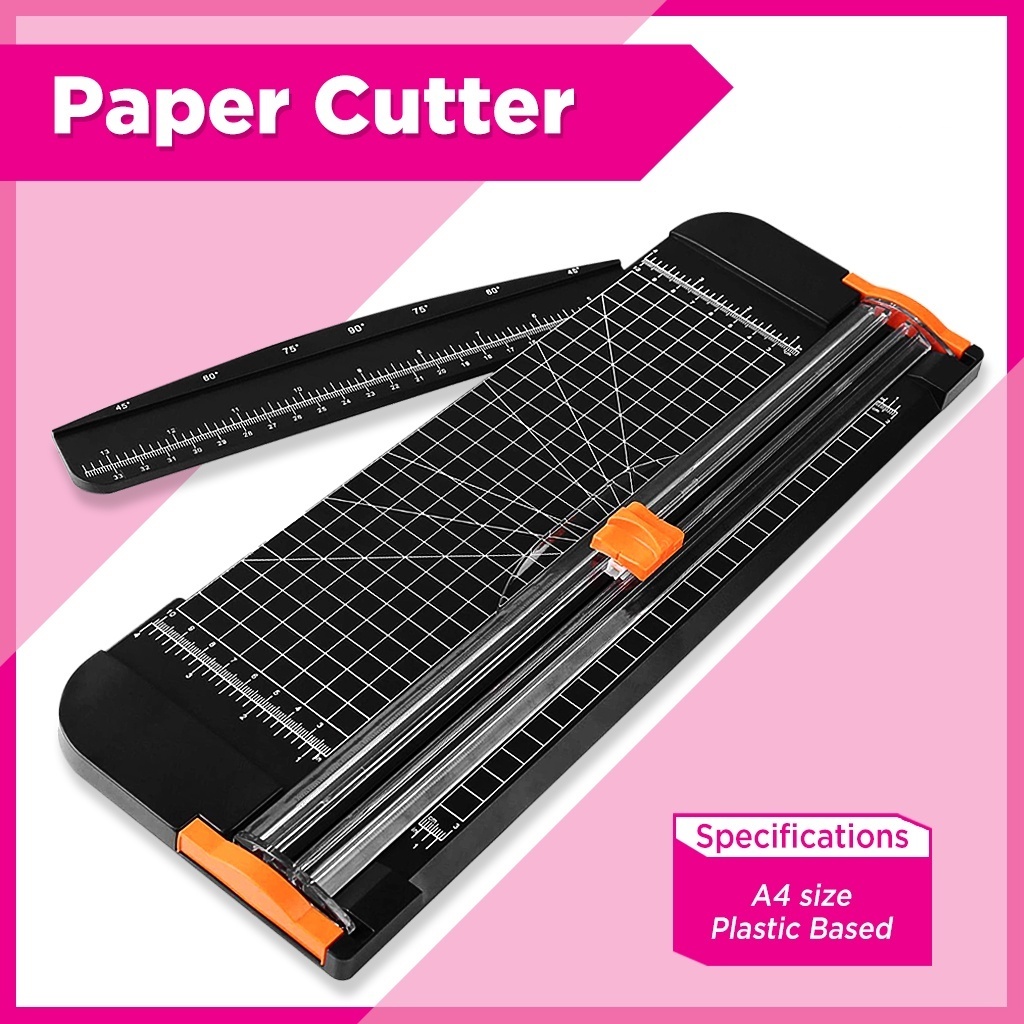 Jual Alat Pemotong Kertas Paper Cutter A4 Plastic Paper Trimmer ...