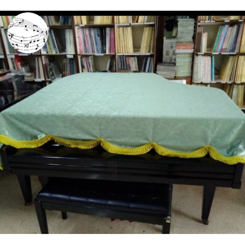 Jual Kain Tutup Alat Musik Piano (Emboss dan Rumbai) | Shopee Indonesia