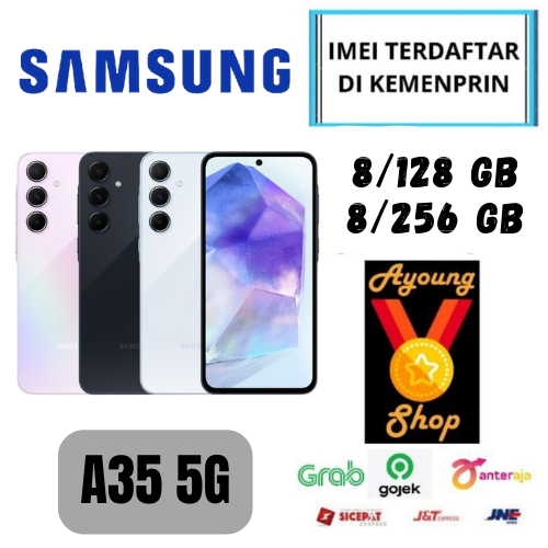 Jual Samsung Galaxy A35 5g 8 128gb And 8 256gb [exynos 1380] Garansi