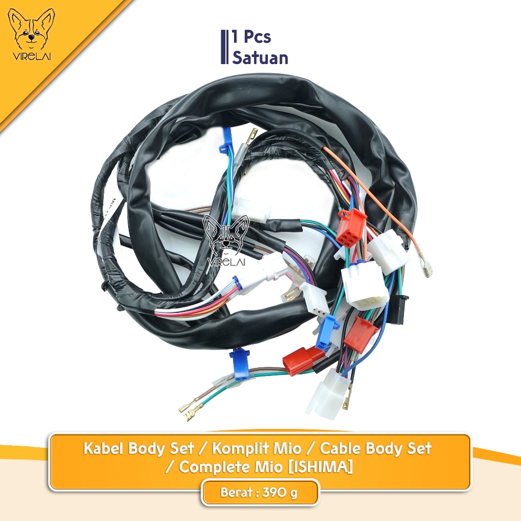 Jual Kabel Body Set / Komplit Mio / Cable Body Set / Complete Mio ...