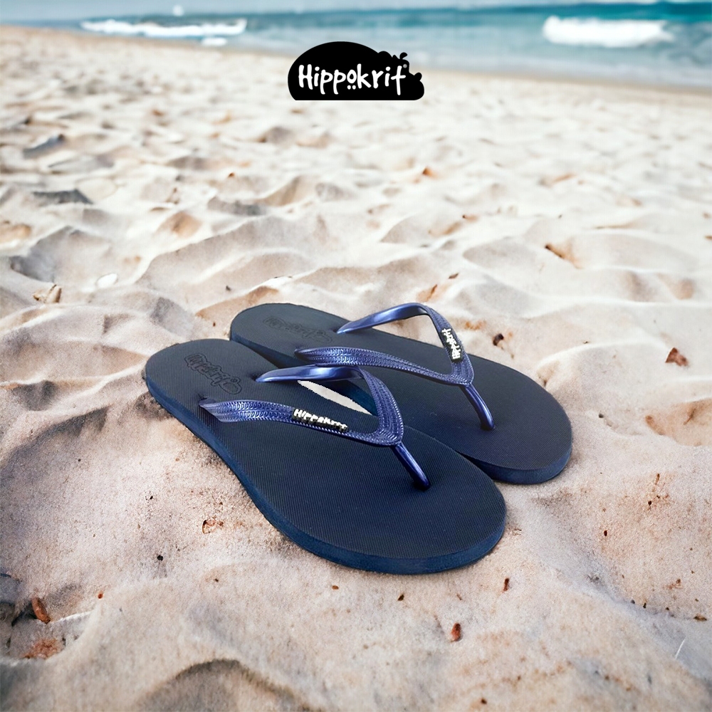 Jual Hippokrit Flip Flop Sendal Jepit Wanita Kekinian Karet Empuk Anti ...