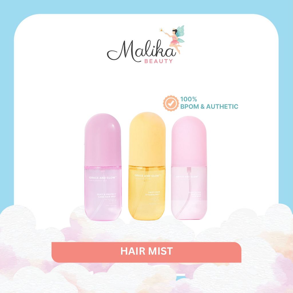 Jual Malika Beauty | GRACE AND GLOW Hair Mist Series 100 ml | Daisy ...