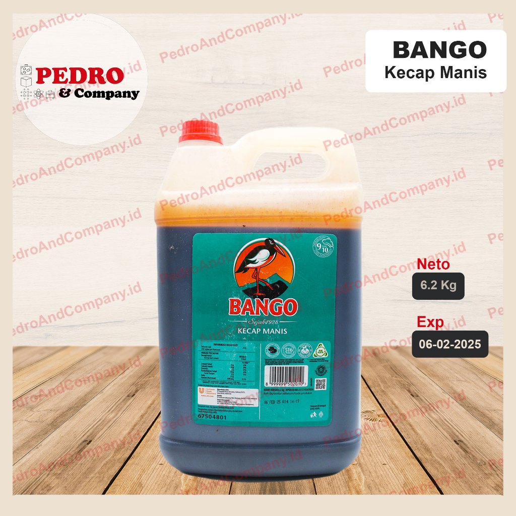 Jual Bango kecap manis 6.2kg - jerigen sweet soy sauce | Shopee Indonesia
