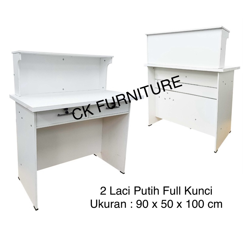 Jual MEJA KASIR MEJA KERJA MEJA INFORMASI MEJA KANTOR FURNITURE KANTOR ...