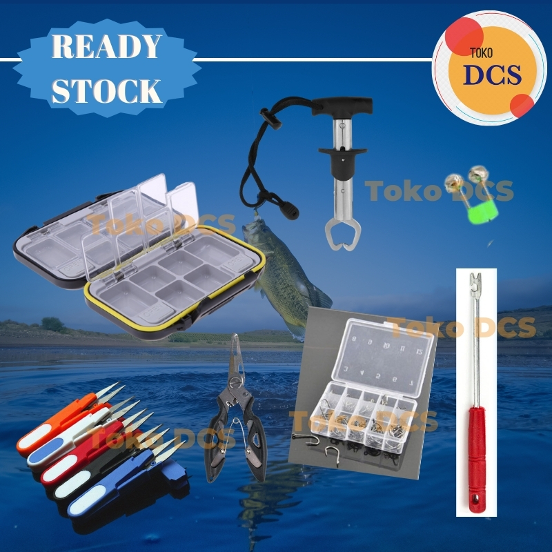 Jual Set Alat Pancing Peralatan Mancing Lengkap Memancing Gunting Tang ...