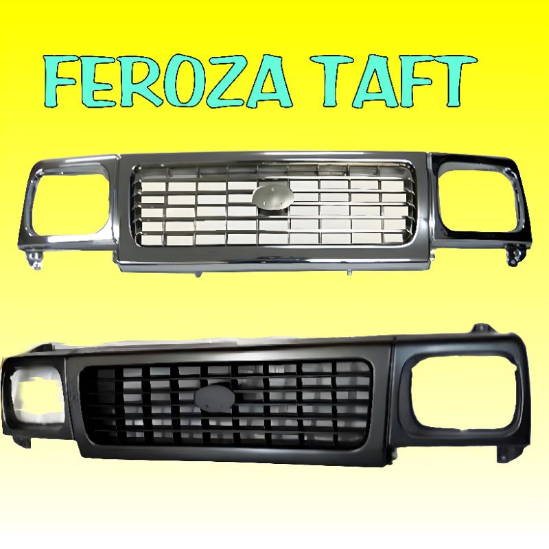 Jual grill feroza taft klasik standar gril rambang chrome hitam ferosa ...