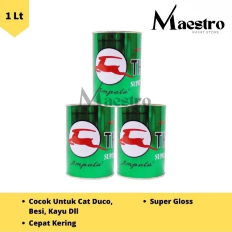 Jual THINNER IMPALA 1 LITER | Shopee Indonesia