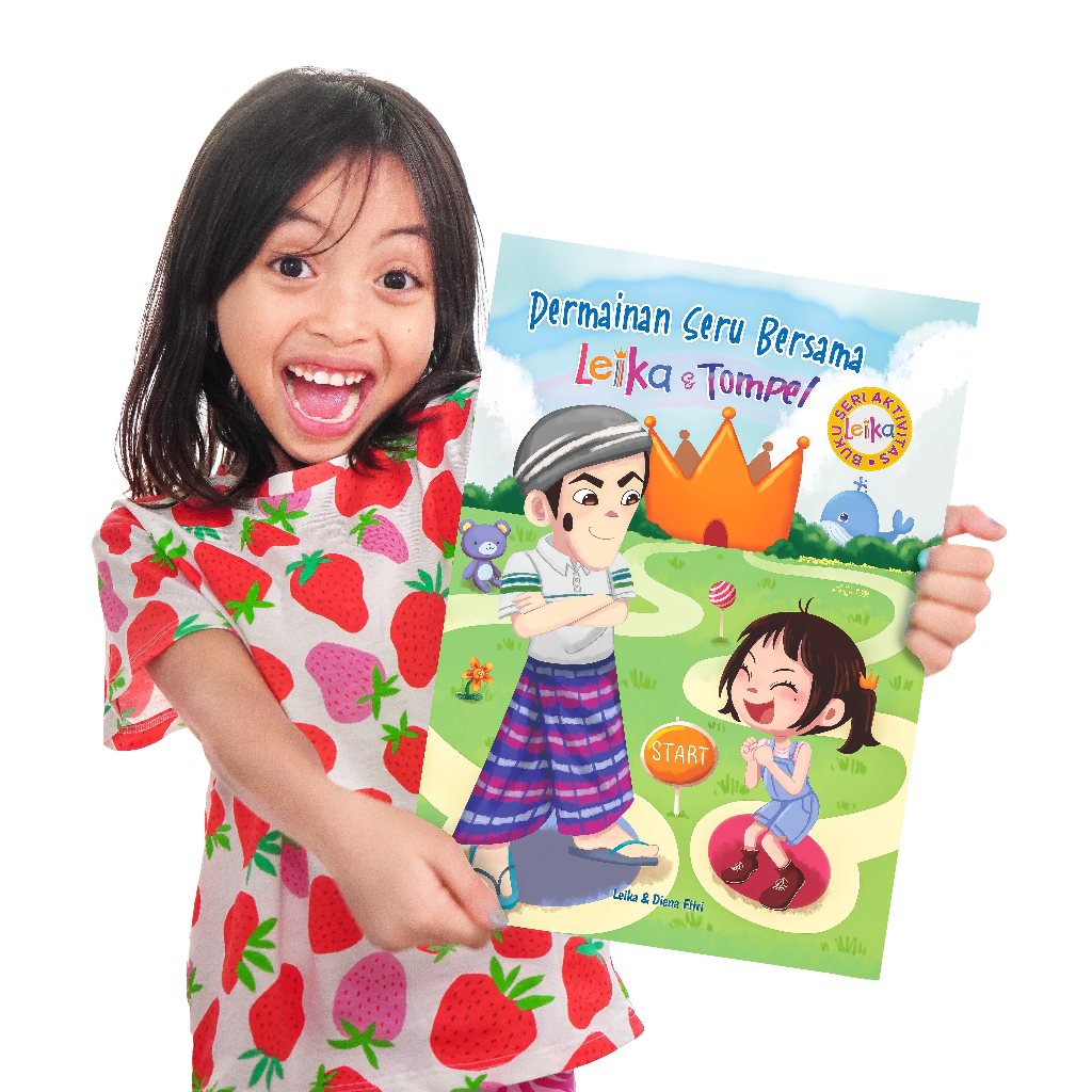 Jual LEIKA Buku Aktivitas Anak Permainan Seru Bersama Leika Garudita dan Tompel | Shopee Indonesia
