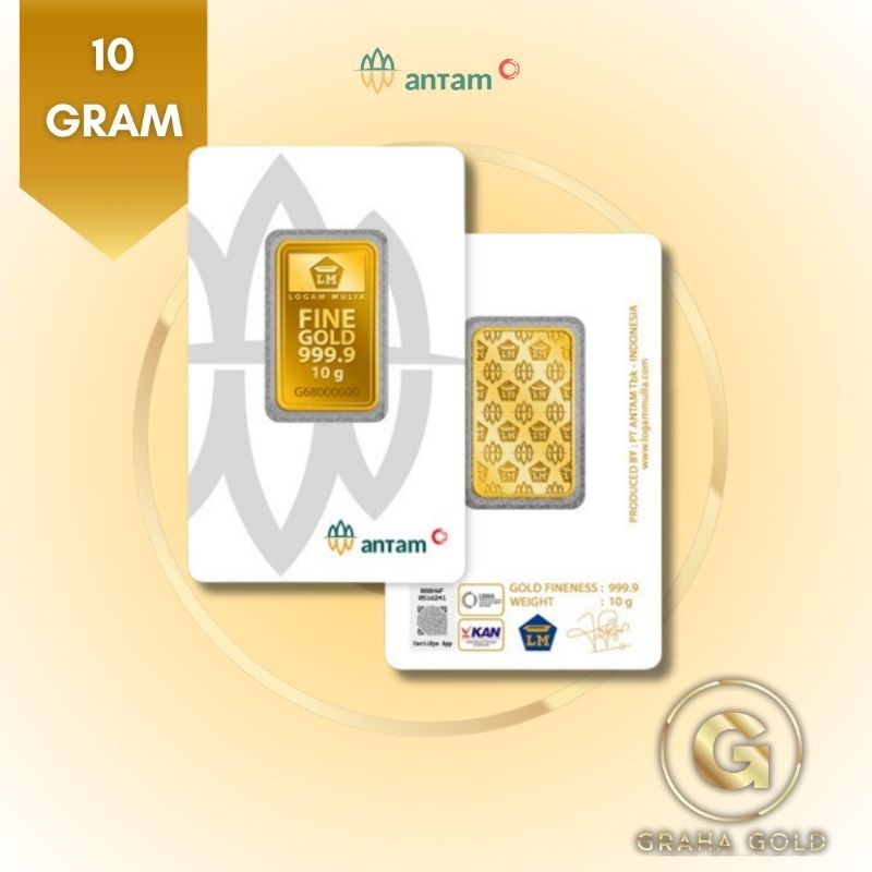 Jual [GG] Emas Antam Logam Mulia (LM) CertiEye Press Card Terbaru 2025 ...