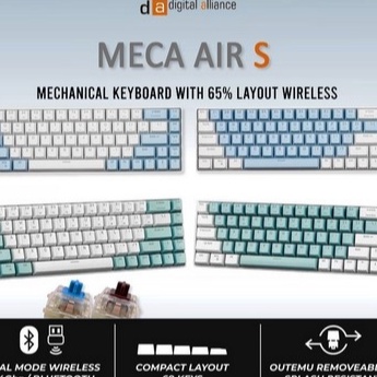 Jual Terkini Keyboard Digital Alliance MECA Air S WirelessBluetooh ...