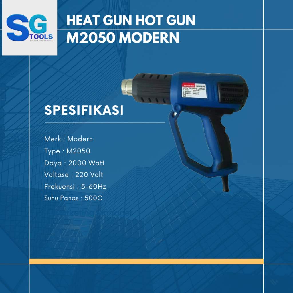 Jual Mesin Heat Gun Hot Gun M-2050 Modern | Shopee Indonesia