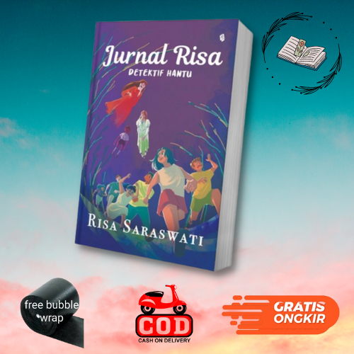 Jual AP - Boom Novel Jurnal Risa: Detektif Hantu - Risa Saraswati - Bukune | Shopee Indonesia