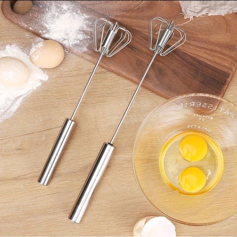 Jual Hand Mixer Manual Otomatis Better Beater Milk Frother Whisker ...
