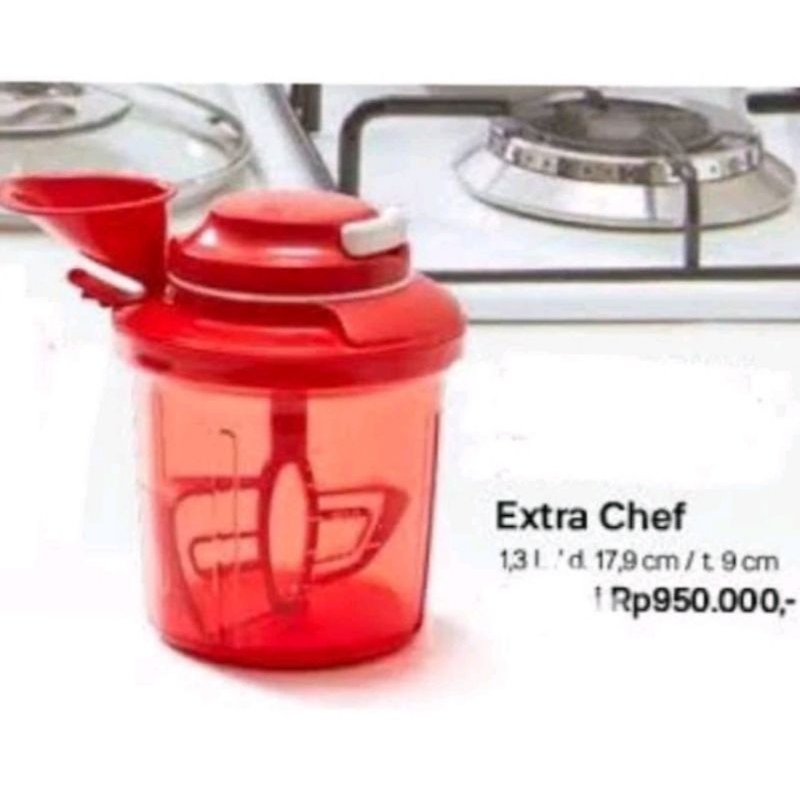 Jual Sale!! Promo Extra Chef Tupperware Chopper & Mixer Manual | Shopee ...