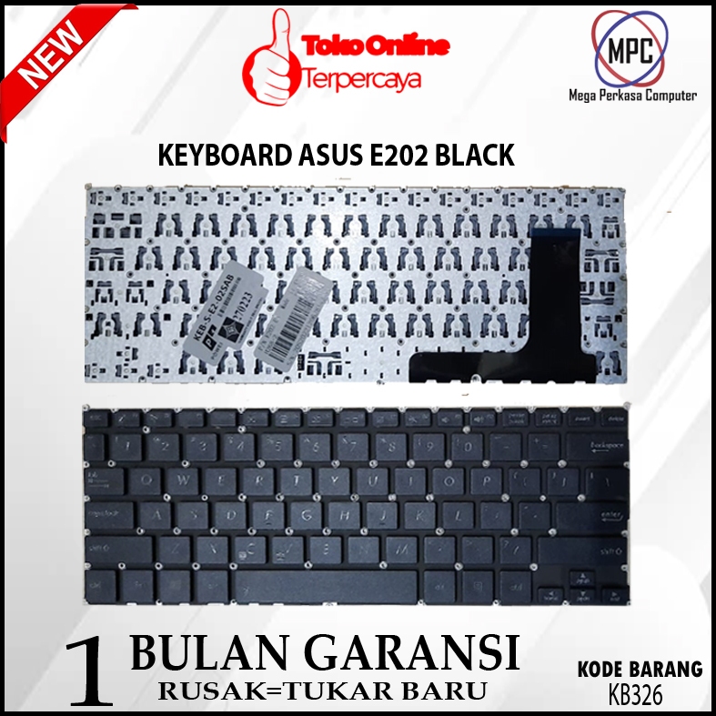 Jual Keyboard Laptop Asus E202 E202M E202MA E202S E202SA TP201SA ...
