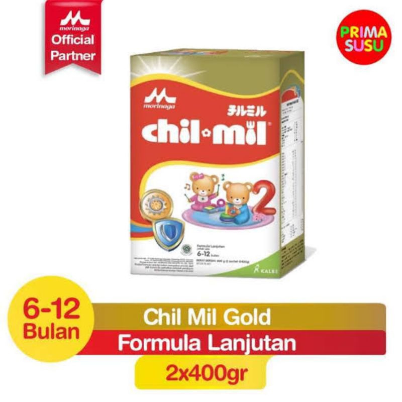 Jual Chil mil 2 gold morinaga susu formula 6 -12 bulan kemasan 800gr ...