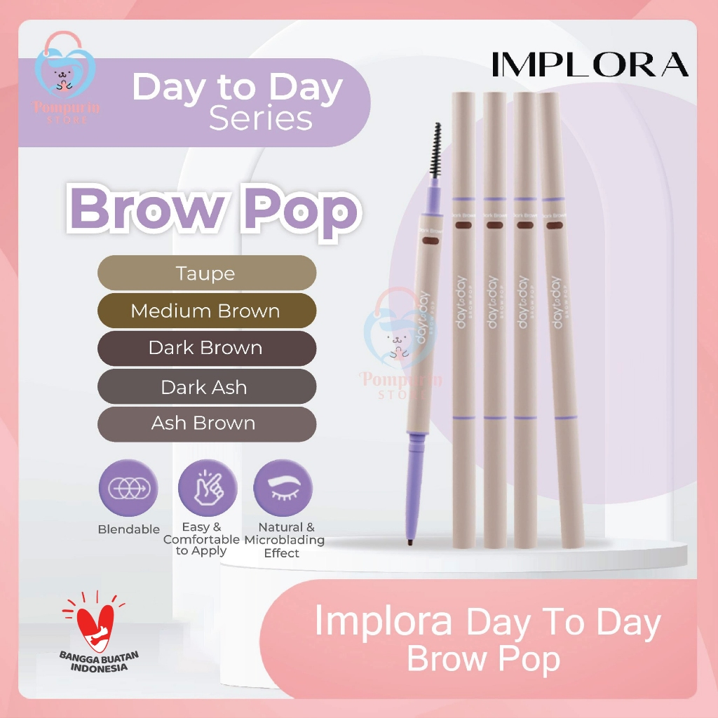 Jual Implora Day to Day Series Brow Pop - Implora Pensil Alis ...