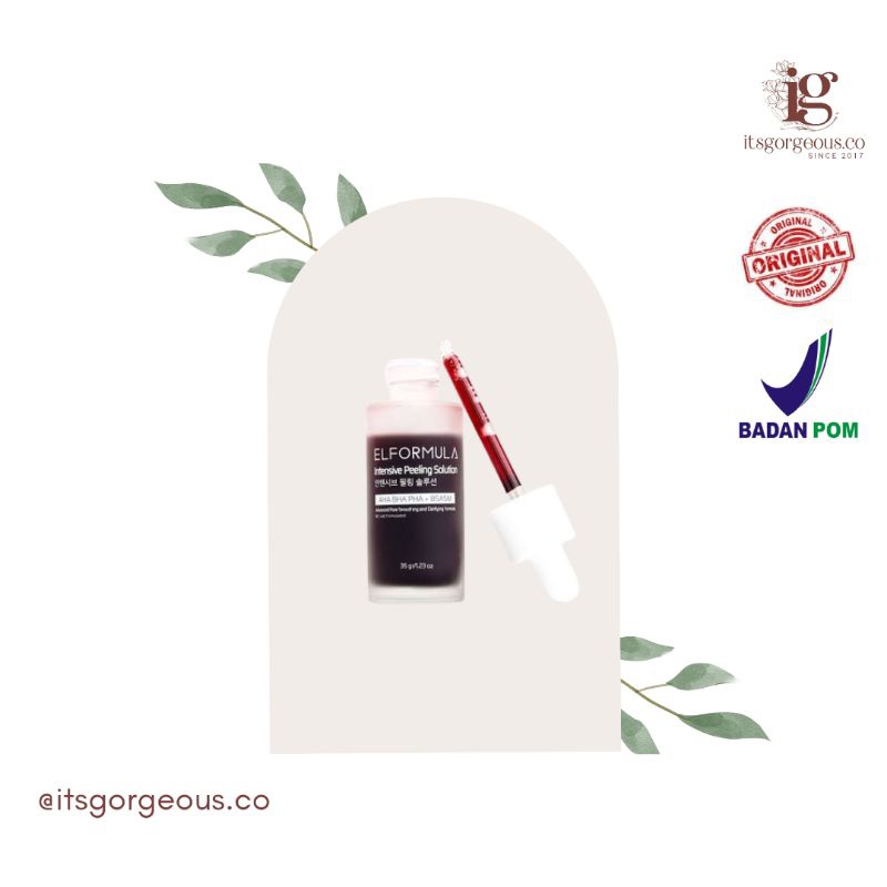 Jual [READY STOCK] ELFORMULA INTENSIVE PEELING SOLUTION FOR EXFOLIATING ...
