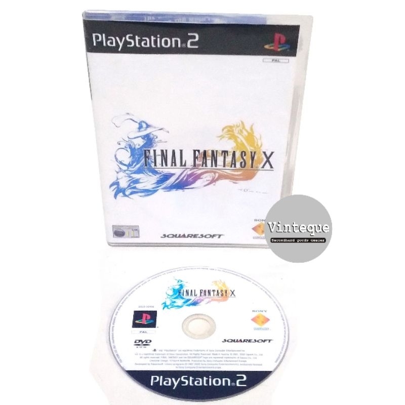 Jual Kaset CD DVD PS2 Playstation 2 Original Pabrik Final Fantasy X 10 | Shopee Indonesia
