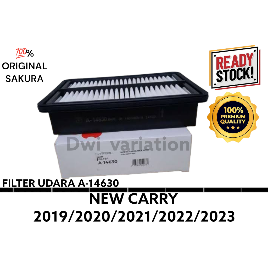 Jual FILTER UDARA NEW CARRY / TAYO 2019-2023 SAKURA A-14630 | Shopee ...