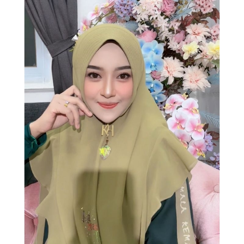 Jual Bros Kameela Hijabku Kh Kristal Besar Shopee Indonesia 